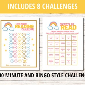 Reading Chart for Kids, Printable Reading Tracker, Reading Chart ...