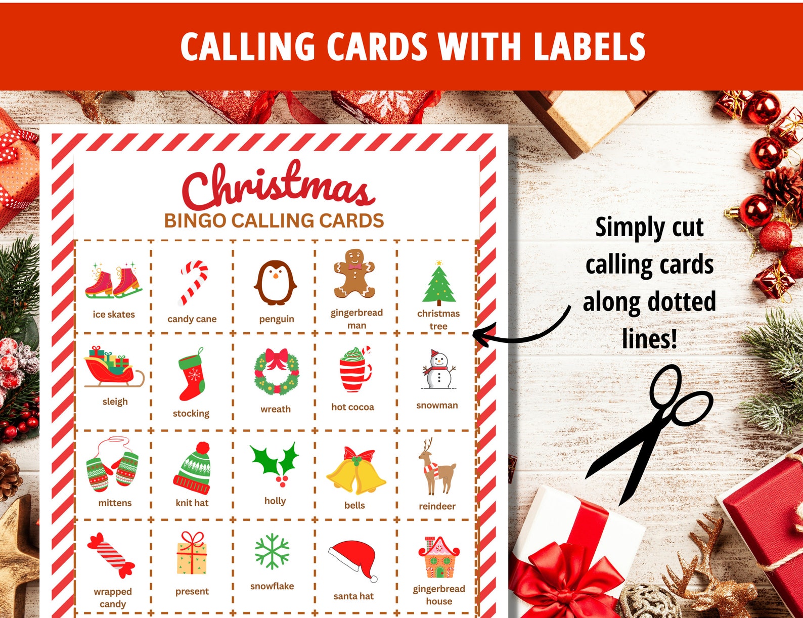 Christmas Bingo, Festive Fun, Fun Christmas Games, Christmas Party ...