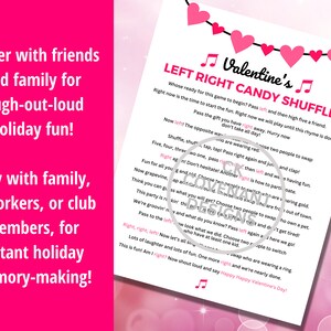 Left-right Game, Valentines Day Party, Valentines Party Games, Pass the ...