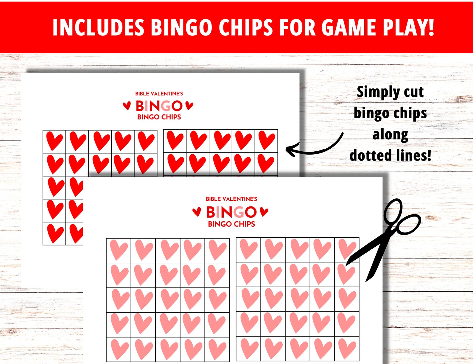 Bible Valentine's Bingo Bible Bingo Valentine's Day - Etsy