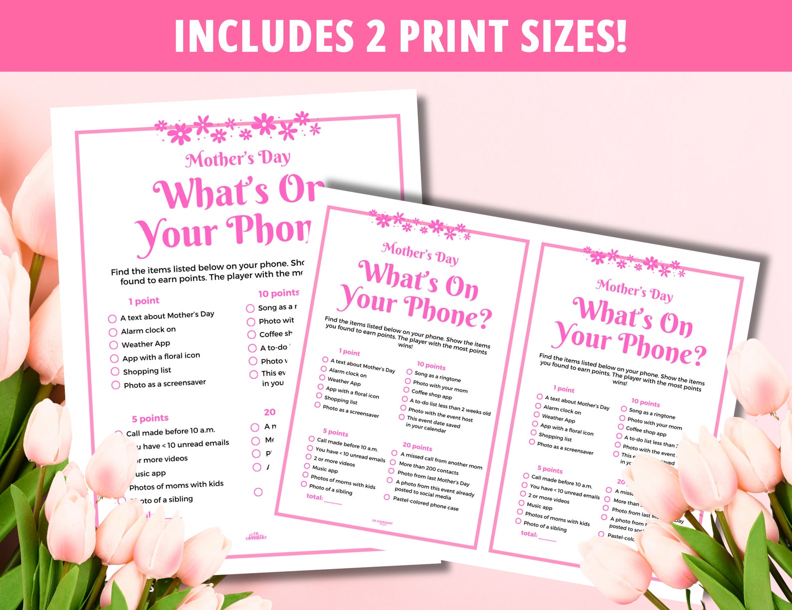 Mother’s Day What’s on Your Phone Game, What’s in Your Phone Game ...