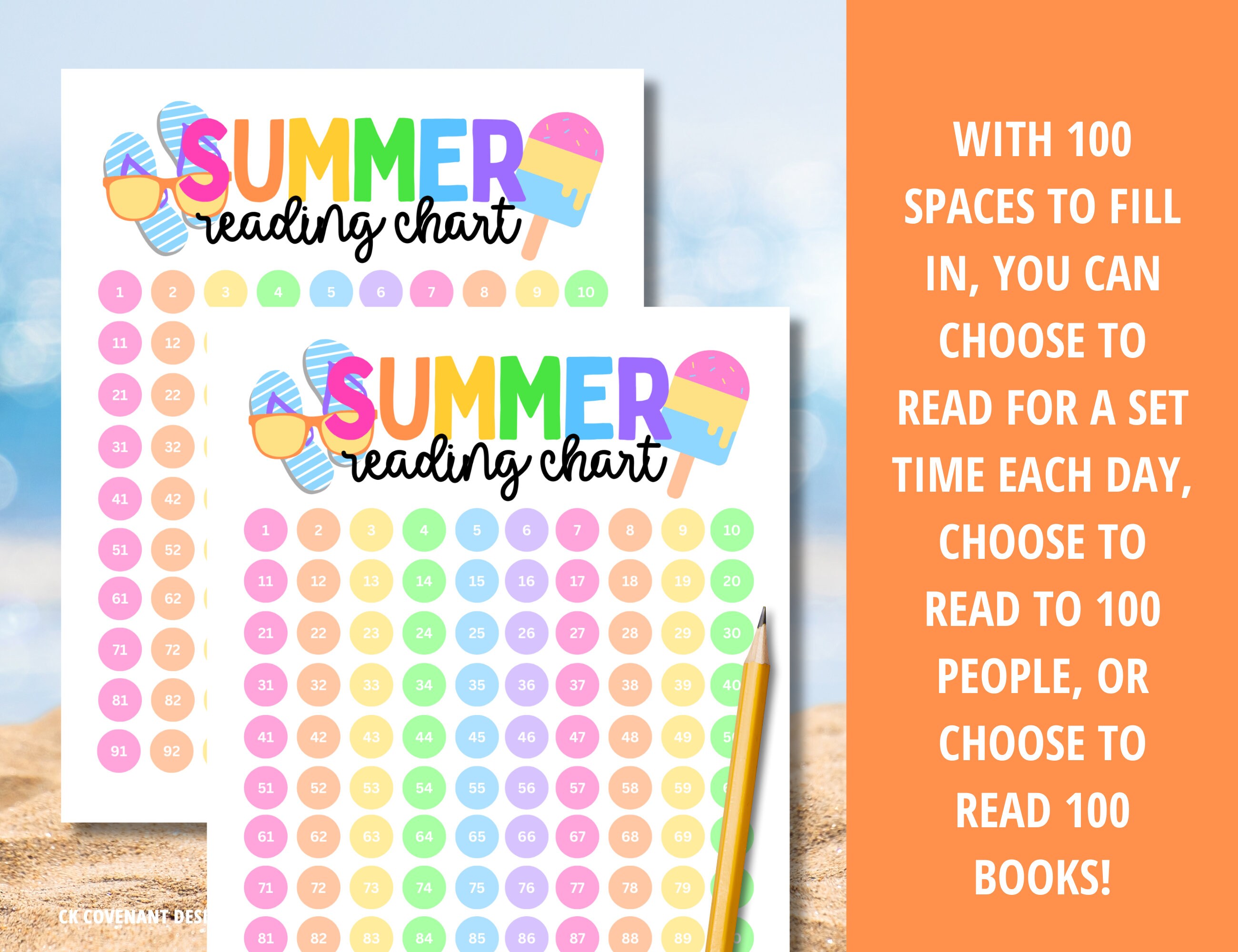 Printable Kids Summer Reading Log, Homeschool Reading Chart, Printable ...