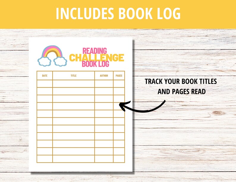 Reading Chart for Kids, Printable Reading Tracker, Reading Chart ...