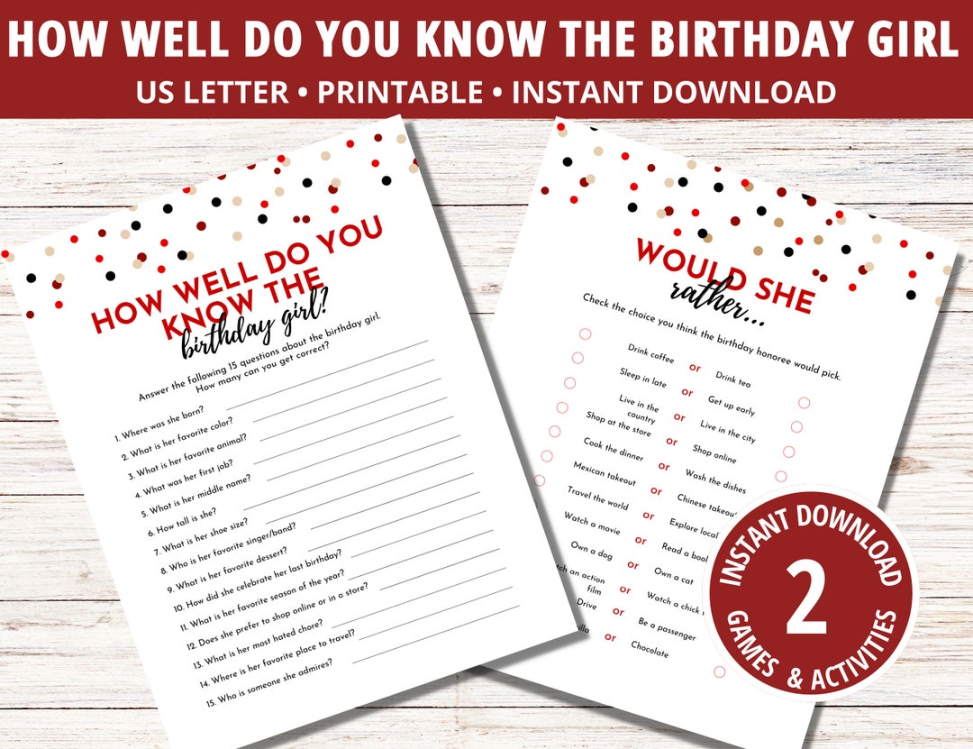 Party Game, Birthday Games, Women’s Birthday, Women's Birthday Party ...