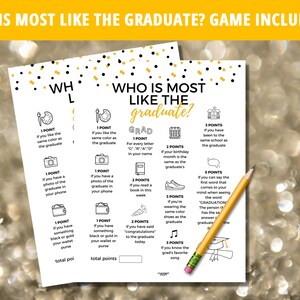 Graduation Games, Party Games, Graduation Game Bundle, Grad Party Games ...