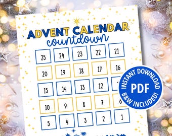 Christmas Countdown, 25 Days of Christmas, Christmas Countdown for Kids ...