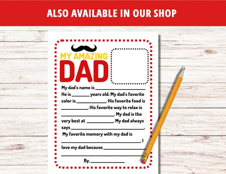 Printable Father's Day Game Bundle, Family Game Night, Printable Family ...