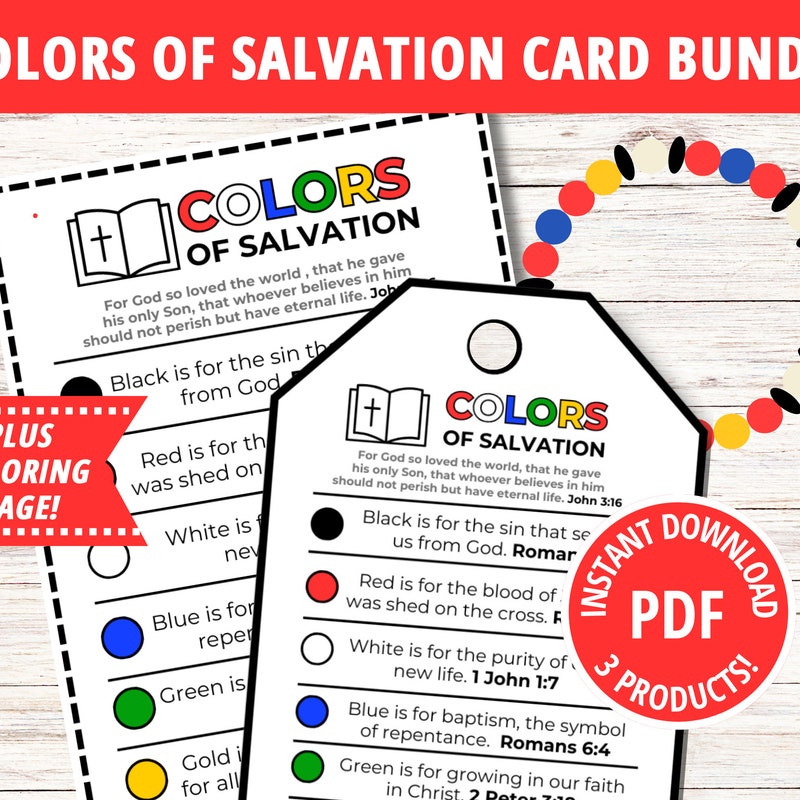 Gospel Witnessing Cards - Etsy