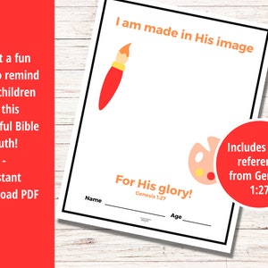 Bible Handprint Craft, Fingerprint Craft, Christian Bible Activity ...
