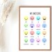 Feelings Chart, Mental Health Print, Pastel Classroom Decor ...