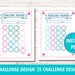 PRINTABLE, Challenge Tracker for Kids, Goal Tracker, Sticker Chart ...