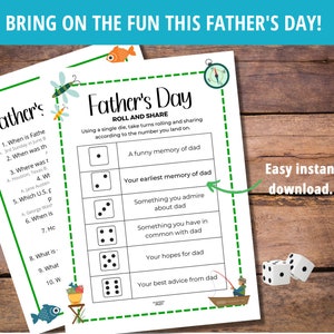 Printable Father's Day Game Bundle, Family Game Night, Printable Family ...