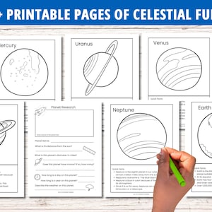 Solar System Activity Book, God's Design Solar System Coloring and ...