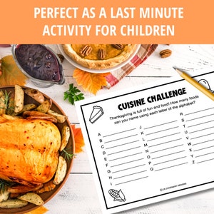 Kids Thanksgiving Activity Pack, Coloring Sheets, Thanksgiving Games ...