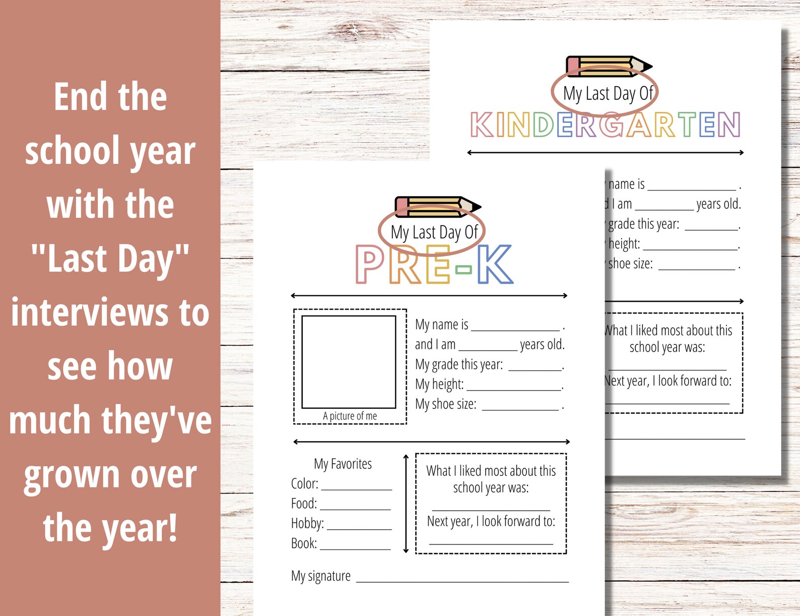 Boho Back to School Interview, First Day of Questionnaire, Homeschool ...