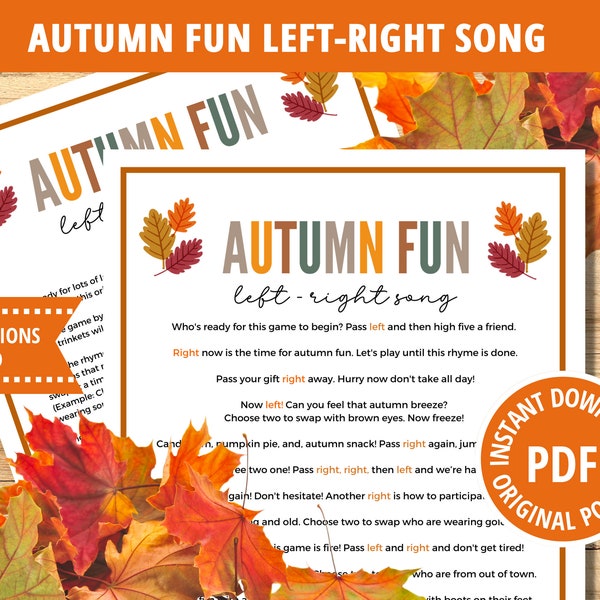 Family Reunion Left Right Game - Etsy