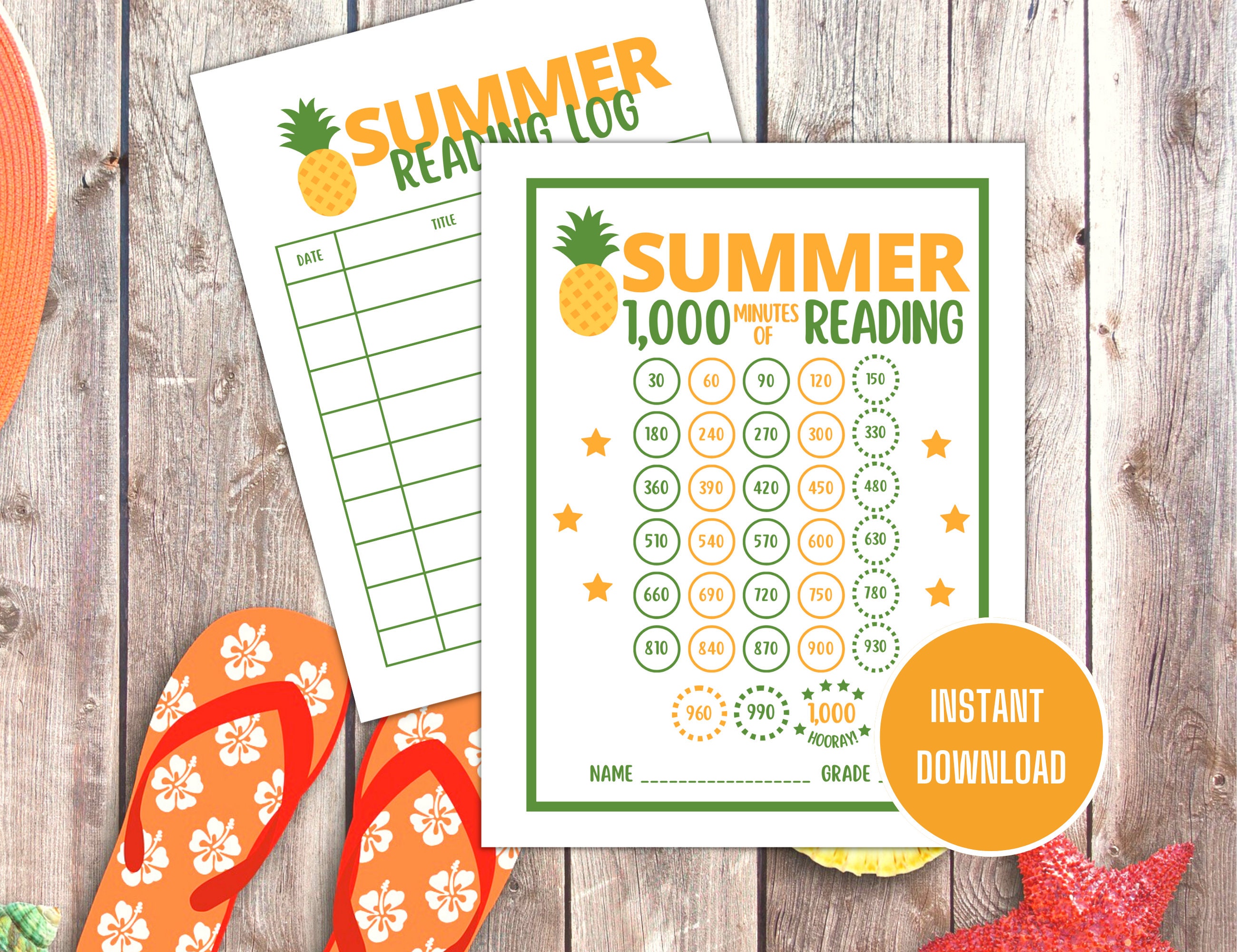 Summer Reading Chart for Kids, Summer Reading Tracker, Reading Chart ...