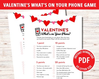 What's on Your Phone Valentines Edition, Valentine's Day What's on Your ...
