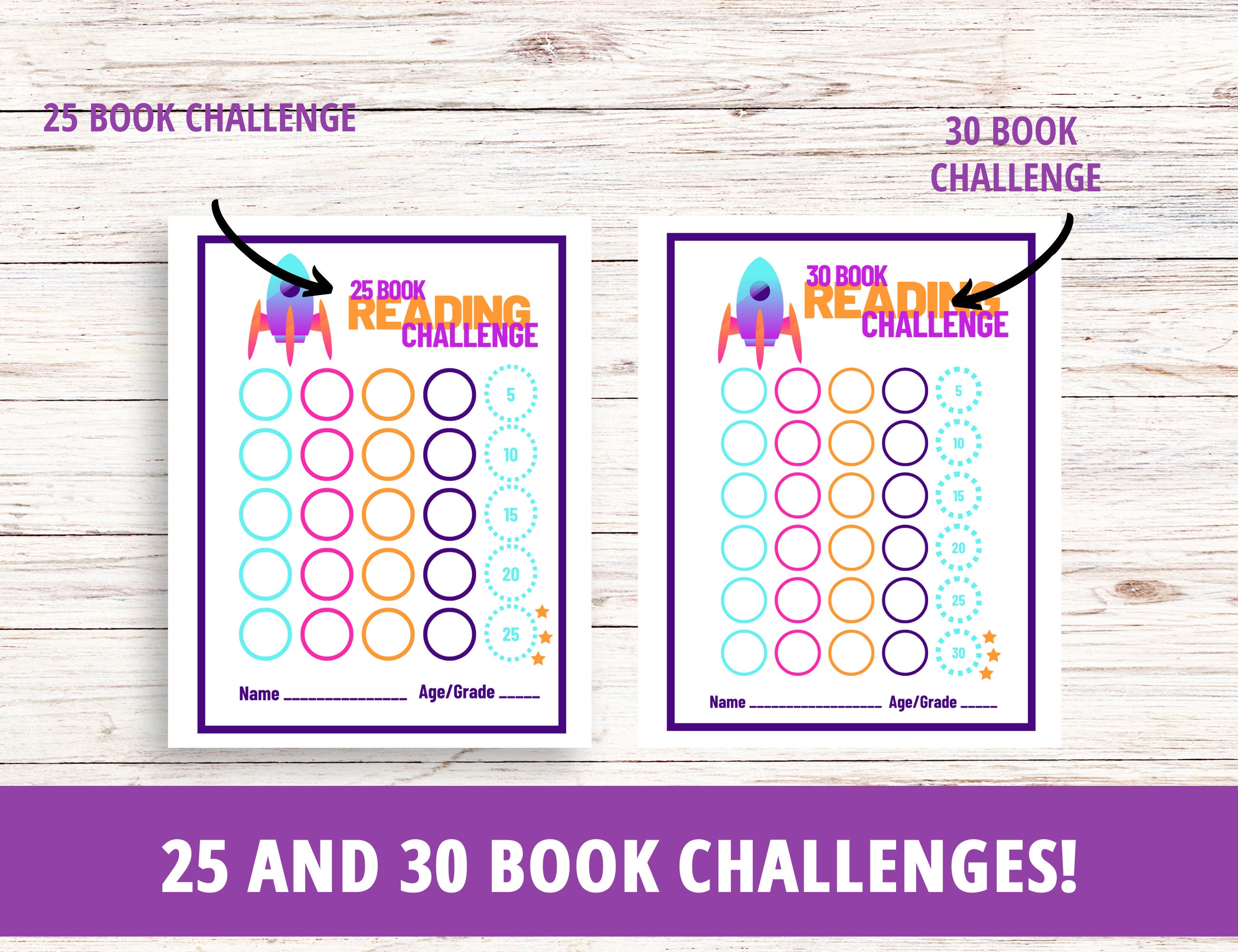 Reading Tracker Chart for Kids, Reading Challenge, Reading Bingo ...