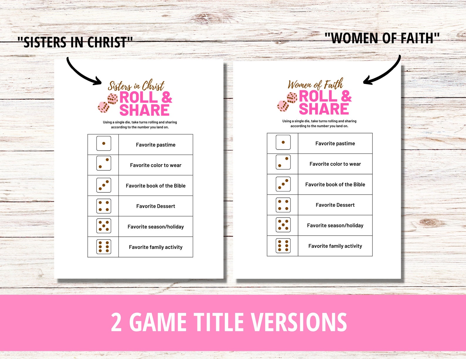 Women's Ministry Games, Bible Games, Bible Icebreaker Games, Women's ...