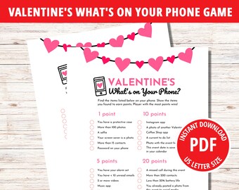 What's on Your Phone Valentines Edition, Valentine's Day What's on Your ...