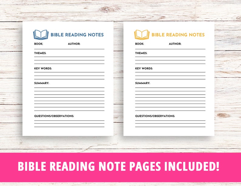 Bible Reading Checklist Bible Reading Plan Bible Reading - Etsy