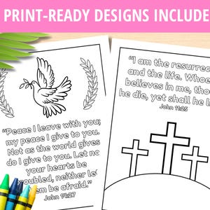 Easter Coloring Pages, Resurrection Bible Verse Coloring Pages ...