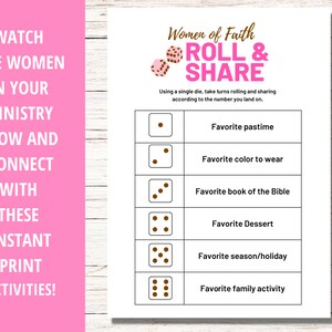 Women's Ministry Games, Bible Games, Bible Icebreaker Games, Women's ...