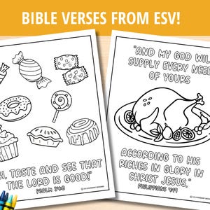Thanksgiving Coloring Pages, Bible Verse Coloring Pages, Thanksgiving ...