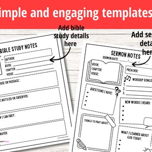 Sermon Notes for Children, Kids Sermon Notes, Sunday School, Kids ...