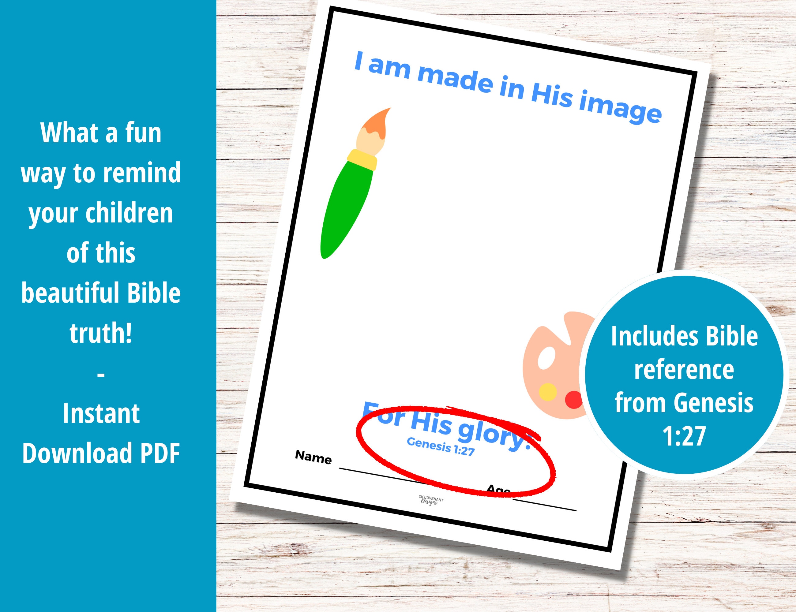 Bible Handprint Craft, Fingerprint Craft, Christian Bible Activity ...