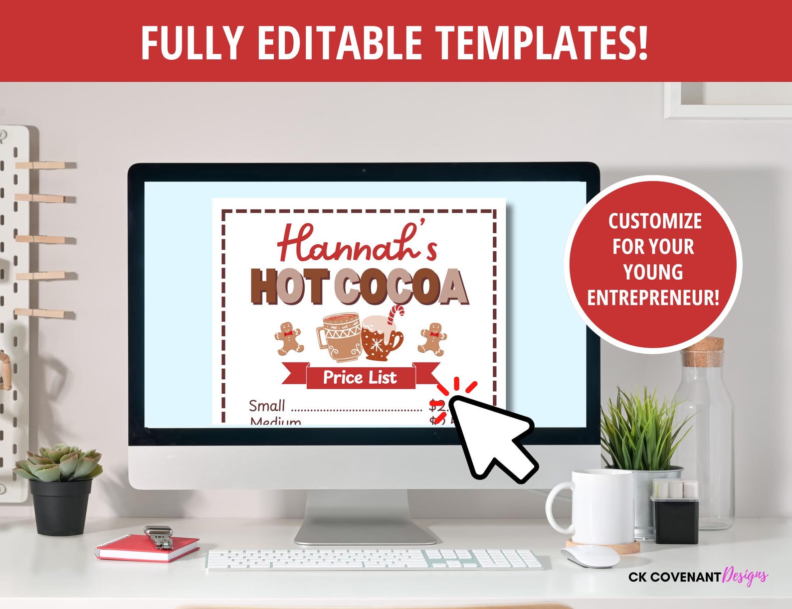 Hot Cocoa Flyer Template, Editable Hot Cocoa Bar Flyer Template, Hot ...