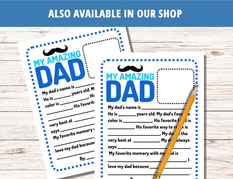 Printable Father's Day Game Bundle, Family Game Night, Printable Family ...