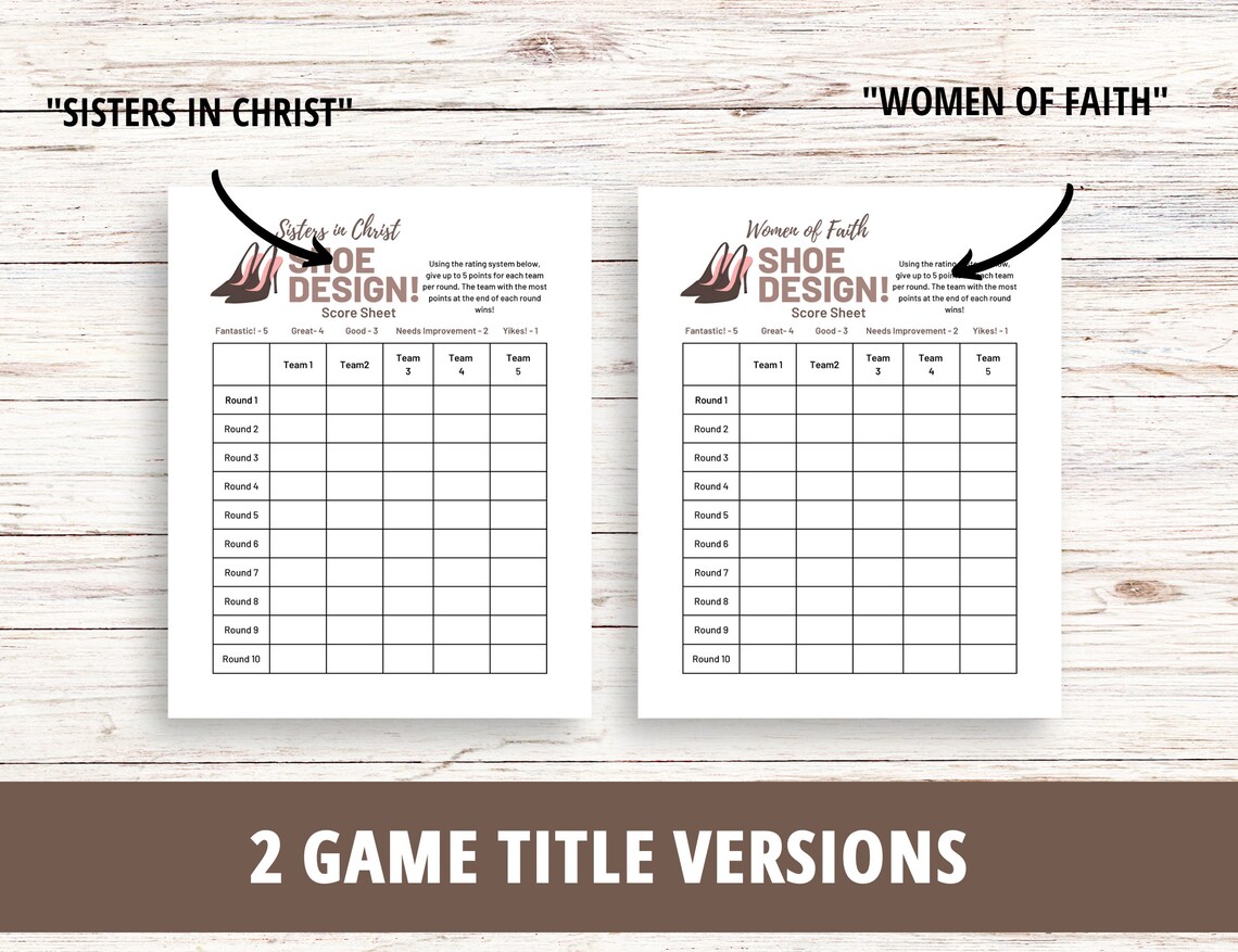 Women's Ministry Game Bundle Bible Games Find the Guest - Etsy
