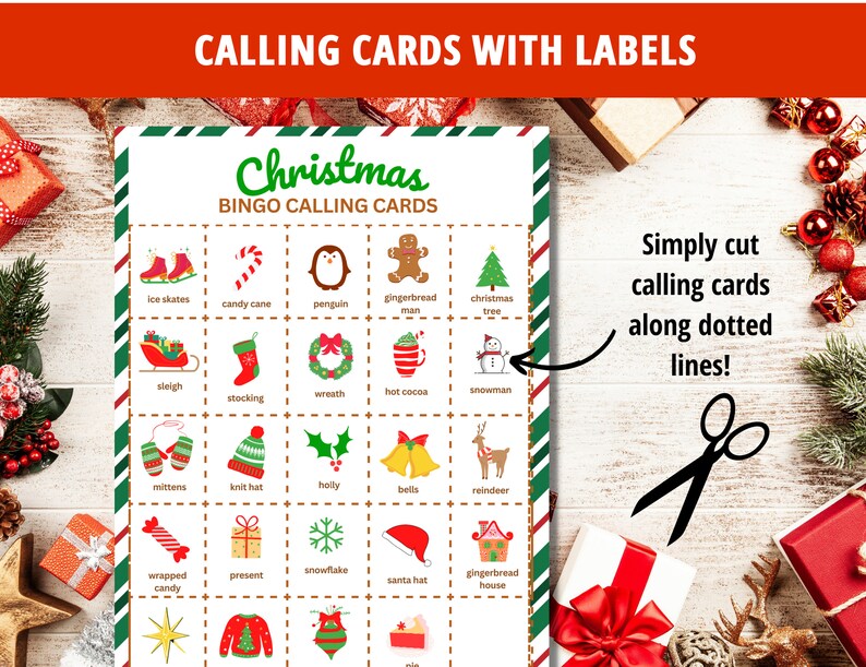 Christmas Bingo, Festive Fun, Fun Christmas Games, Christmas Party ...