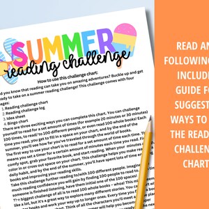 Printable Kids Summer Reading Log, Homeschool Reading Chart, Printable ...