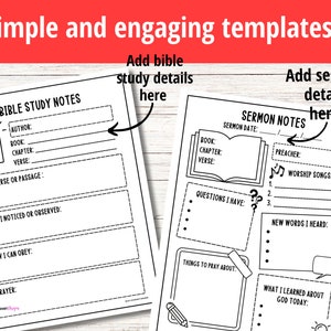 Sermon Notes for Children, Kids Sermon Notes, Sunday School, Kids ...