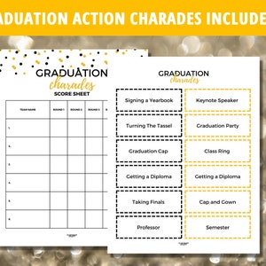 Graduation Games, Party Games, Graduation Game Bundle, Grad Party Games ...