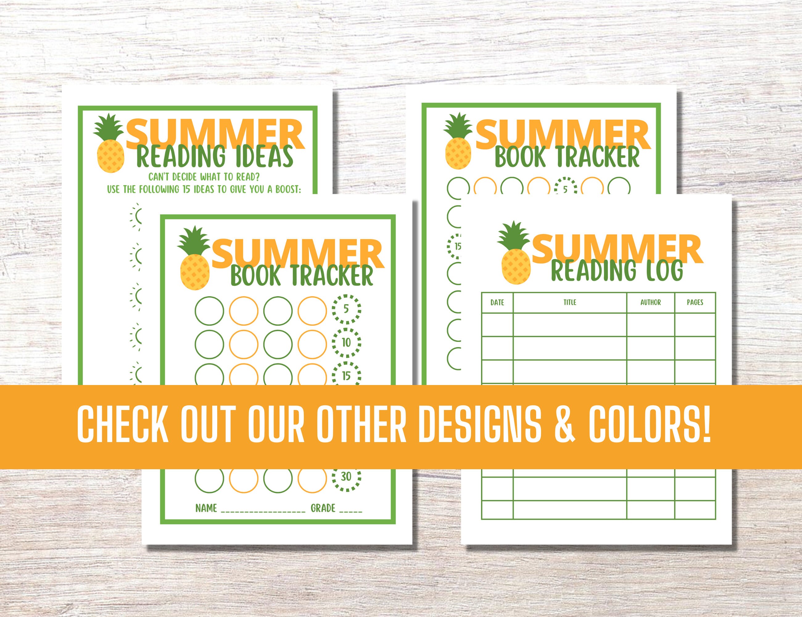 Summer Reading Chart for Kids, Summer Reading Tracker, Reading Chart ...