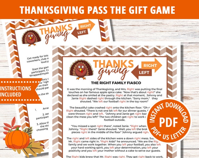 Left Right Game Pass the Parcel Christmas Eve Icebreaker Games ...