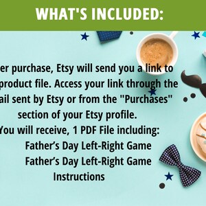 Left-right Game, Father’s Day Left-right Song, Father’s Day Party Games ...