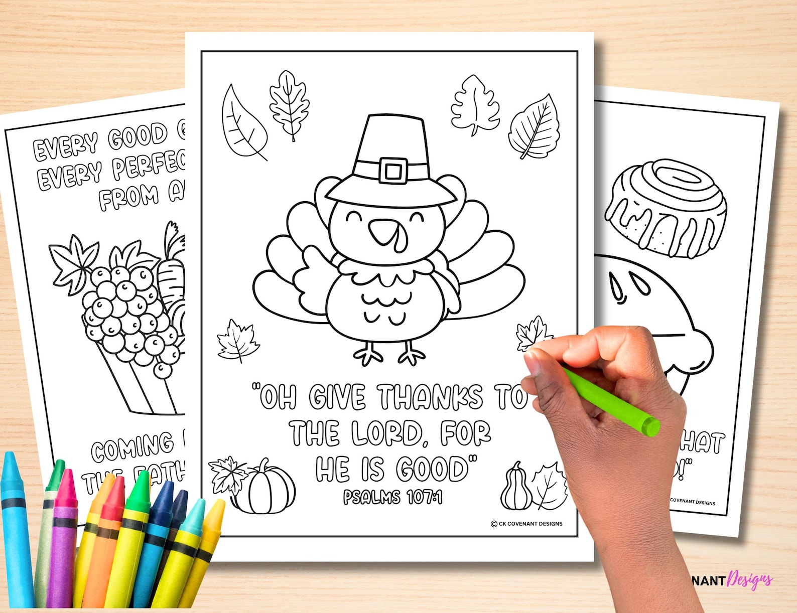 Thanksgiving Coloring Pages, Bible Verse Coloring Pages, Thanksgiving ...
