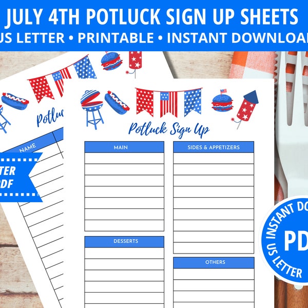 Fourth of July Signs - Etsy