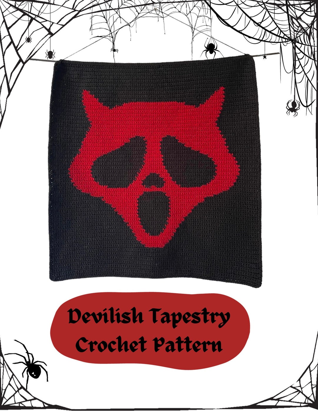 Devilish Tapestry Crochet Pattern - Etsy