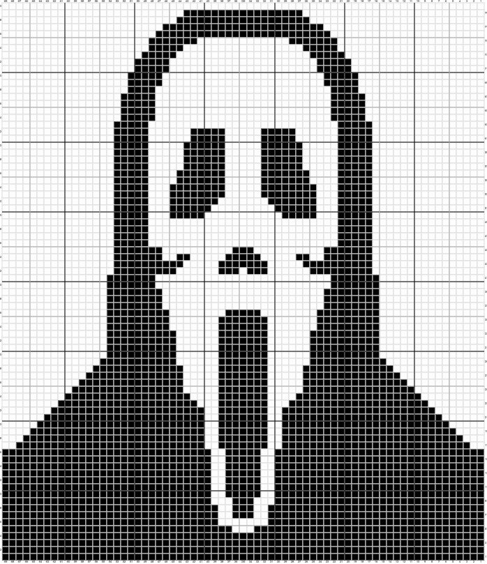 Scream Crochet Pillow Pattern Halloween Crochet Pattern - Etsy