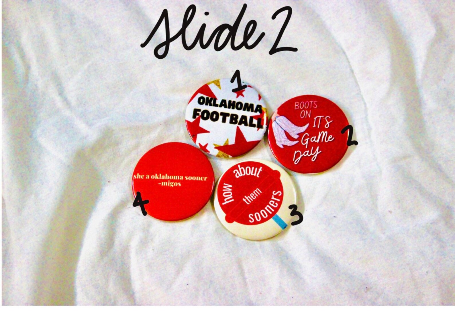 2.25/3 Inch Custom Gameday Buttons - Etsy