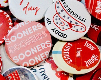 2.25/3 Inch Custom Game Day Buttons - Etsy