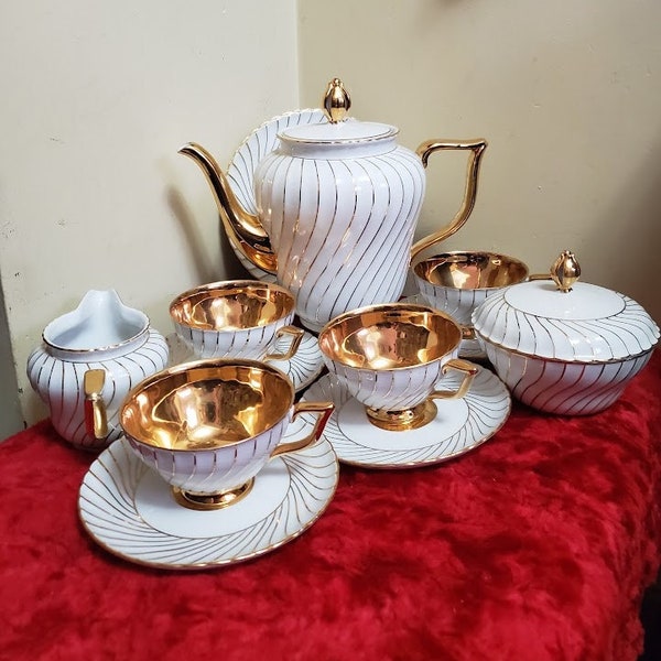 Bavaria Gold Tea Set - Etsy