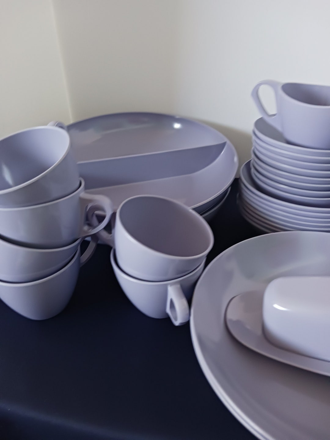 Royalon MCM Vintage Dinnerware Variety Pieces in Corsage Lilac, Melmac ...