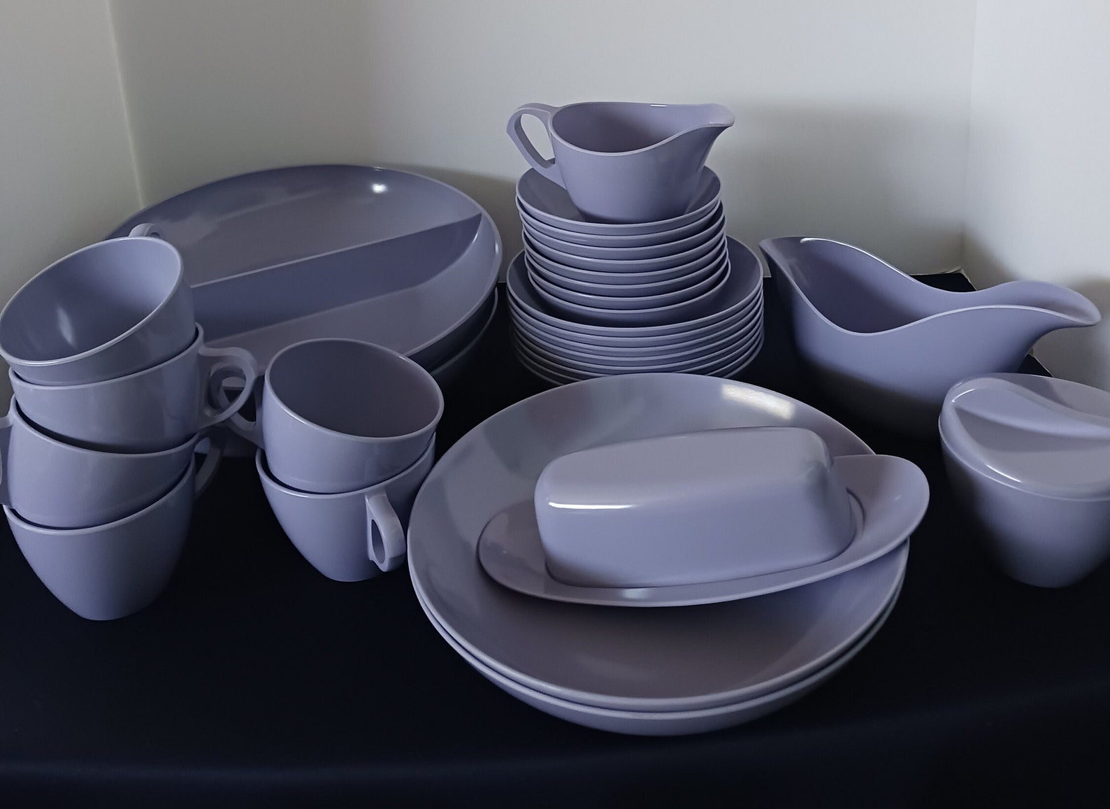 Royalon MCM Vintage Dinnerware Variety Pieces in Corsage Lilac, Melmac ...